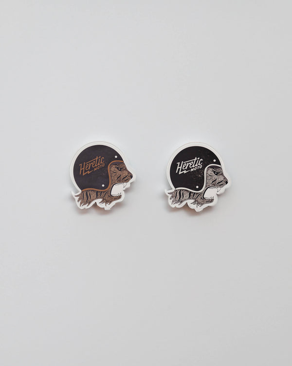 Tiger Rider Sticker - Heretic Moto